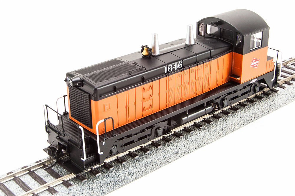 Broadway Limited HO Milwaukee SW7 Locomotive 1646 DC/DCC SND NEW 2647 ...